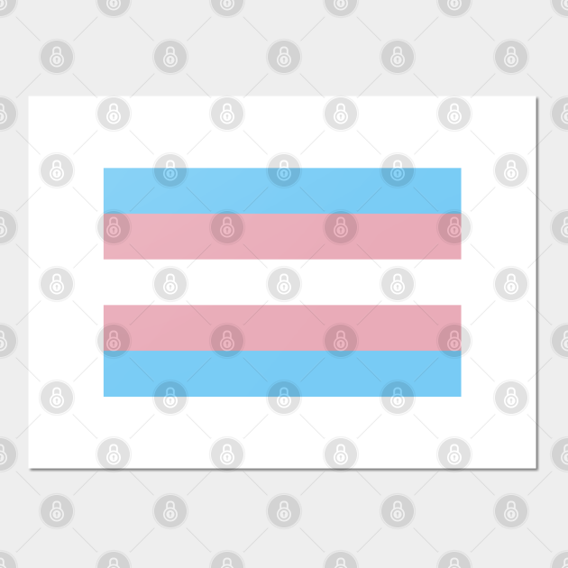 Trans Pride Flag - Transgender - Posters and Art Prints | TeePublic